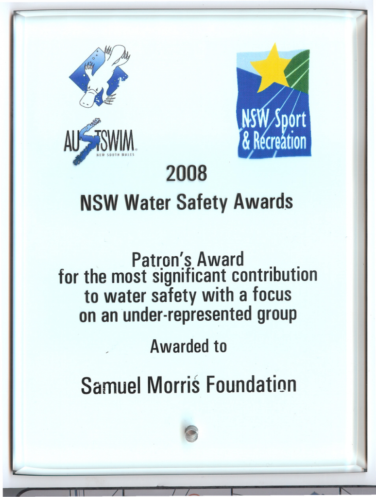 Awards - Samuel Morris Foundation